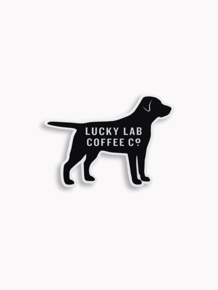 Dog Sticker | Lucky Lab Coffee Co.