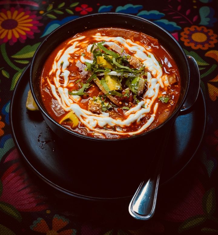 Mexican fiesta taqueria - Birria Sope