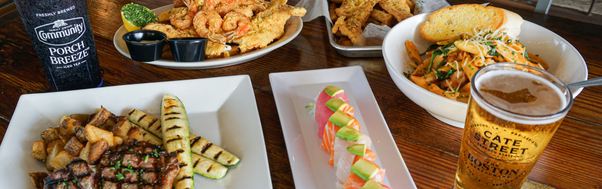 Cate Street Seafood Station - panko chicken