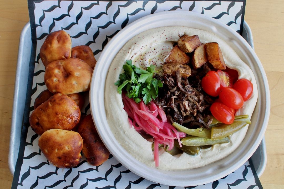 Baba's Hummus House + Mana'eesh Bakery 2220 Lyndale Avenue South - Toum Jar