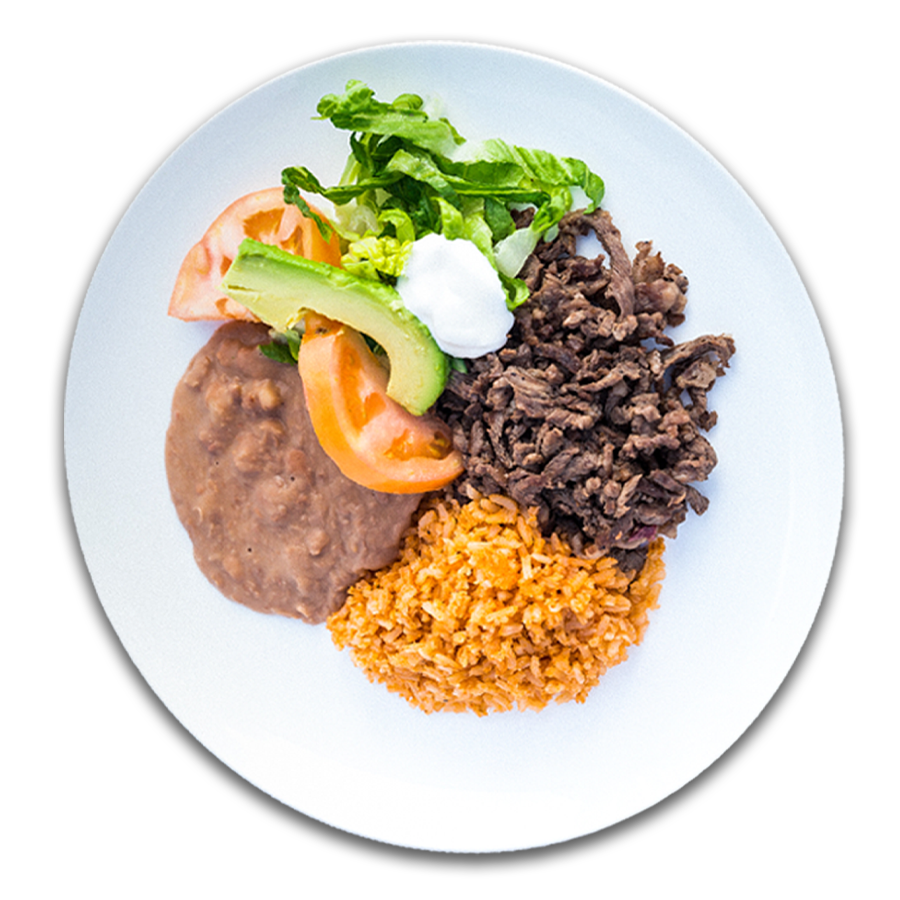 Hard Shell Tacos Plate (2) | Tacos La Villa