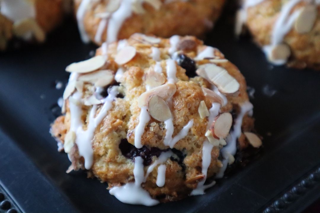 The South Store Cafe - Blackberry Hazelnut Cinnamon Bread Pudding