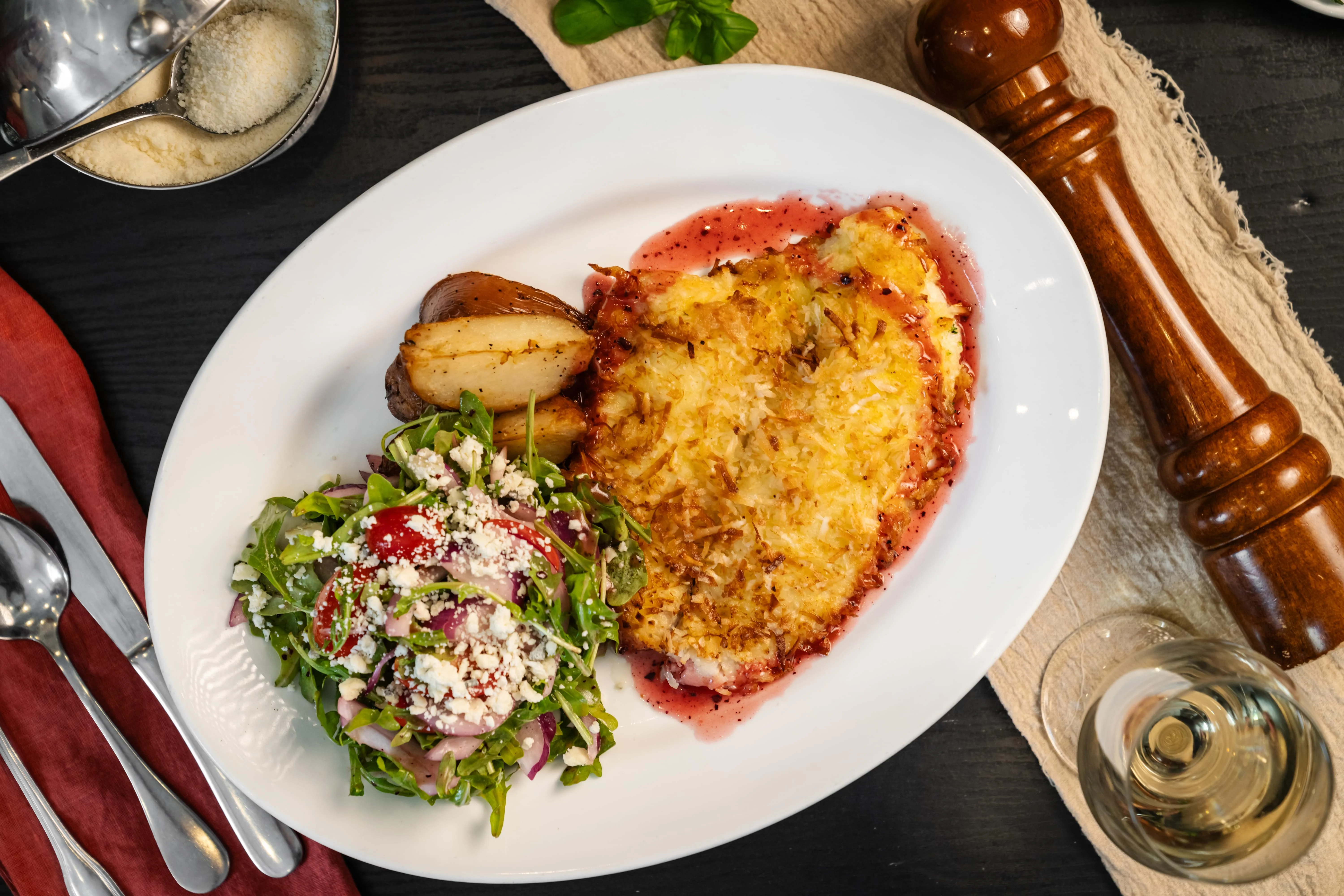 Bellissimo Lunch Menu – Montvale Italian specials Mon-Fri 11:30-2:45