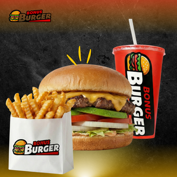 #3 AVOCADO BURGER COMBO | Bonus Burgers