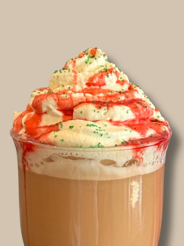 Large Christmas Tree Latte | Lasaters Coffee & Tea