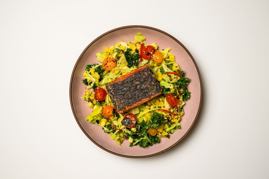 PLANTA Cocina Logan Circle - NORI-CRUSTED TOFU SALMON