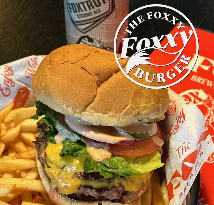 The Foxxy Foxxy Burger | The Fox Restaurant & Brewery