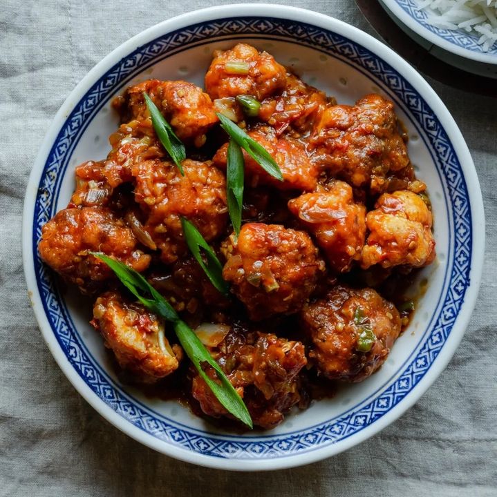 Gobi Manchurian | Naan & Curry