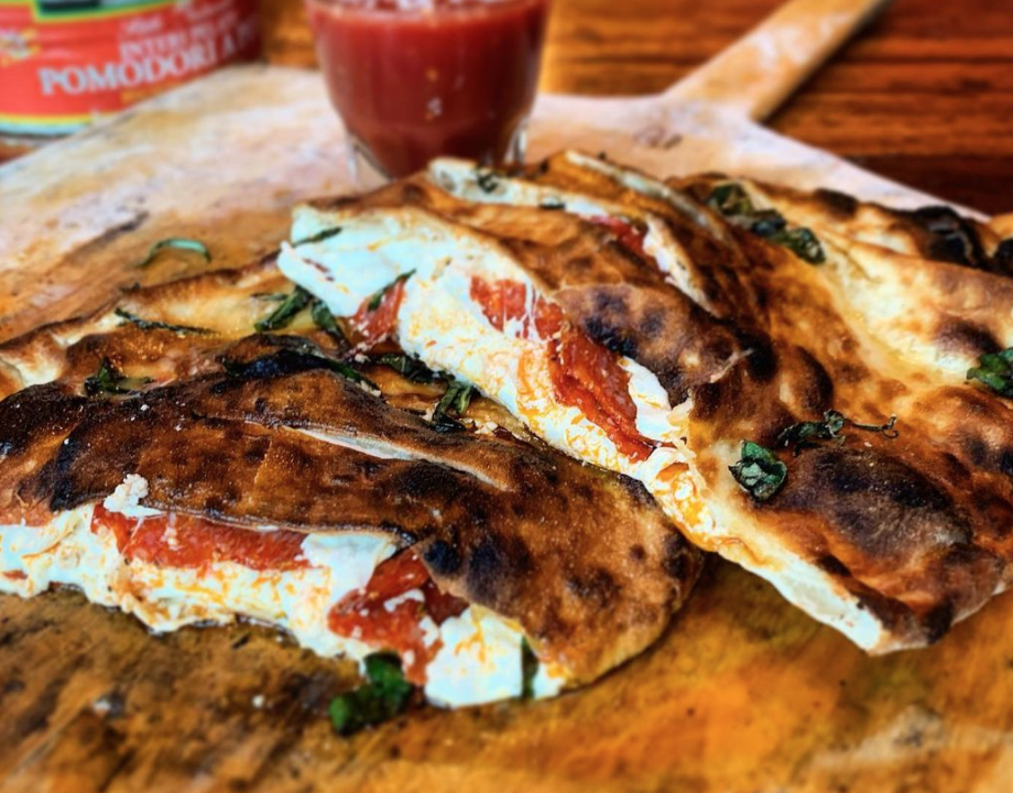 Grand Ave - Candy Cane chocolate smore