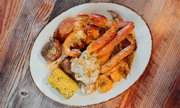 Cactus Jack's Mont Belvieu - Blackened Stuffed Flounder