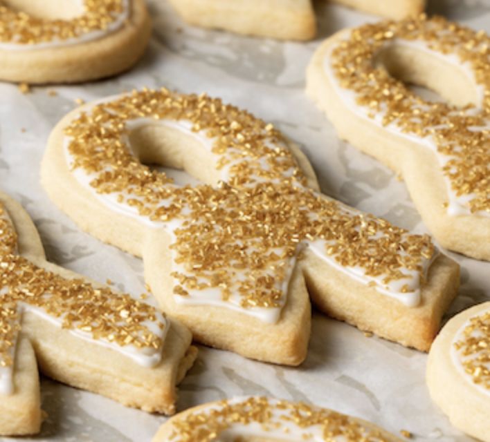 Rancho Cucamonga - Gold Ribbon Cookie- 1 Dozen
