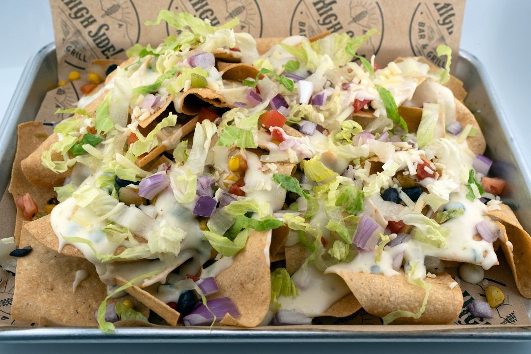 High Side! Bar & Grill - Black Bean Burger