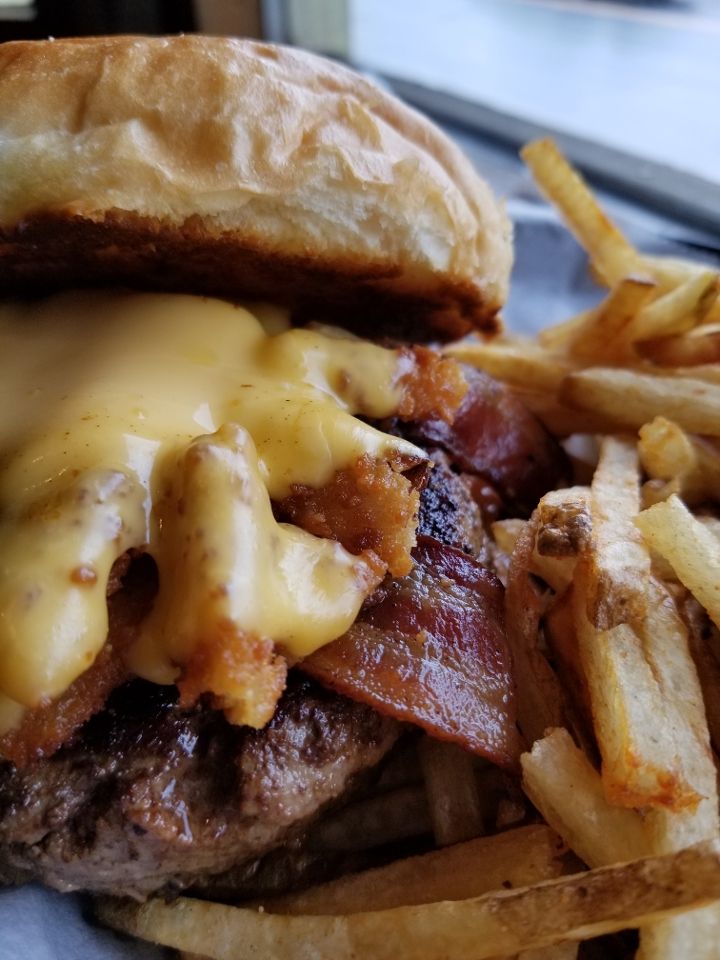 Joey's Kendal Tavern - Chicken Parmesan sandwich & fries