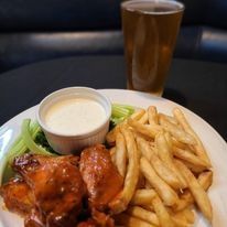 Three Shastas Bar & Grill 1830 HILLTOP DR - fried calamari with a lemon ...