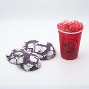 FG-Cafe 86 - Lancaster - Ube Leche Flan Cupcake