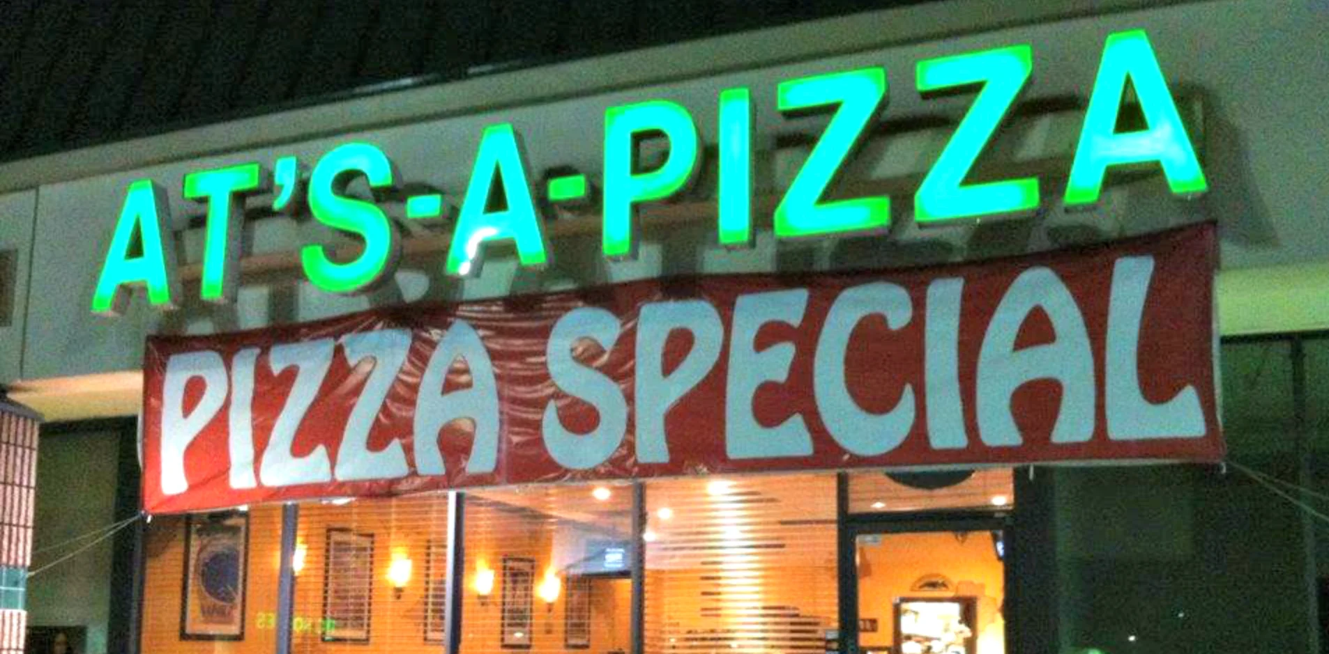 At's A Pizza