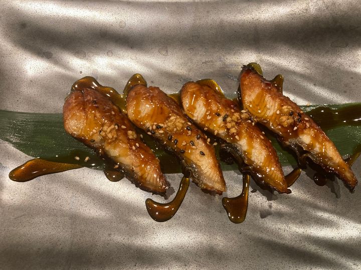 eel sashimi