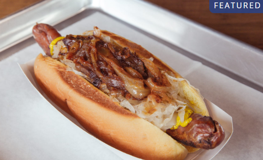 Frank Gourmet Hot Dogs - Krispy Pork Sandwich