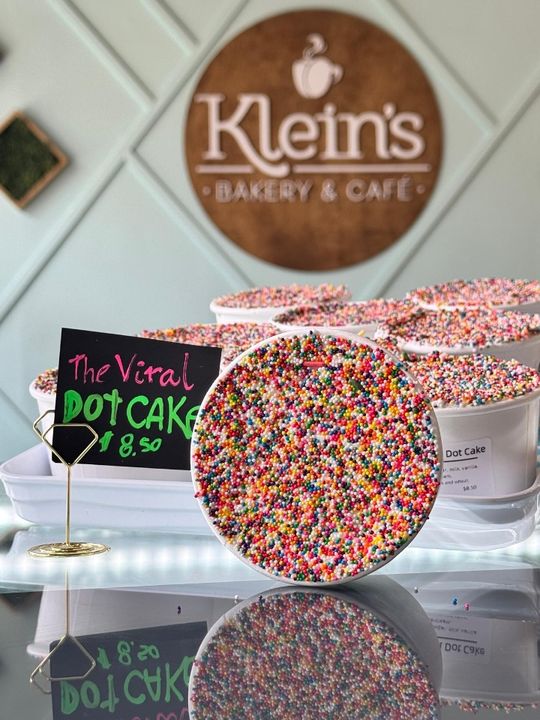 The Viral Dot Cake | Klein's Bakery and Cafe