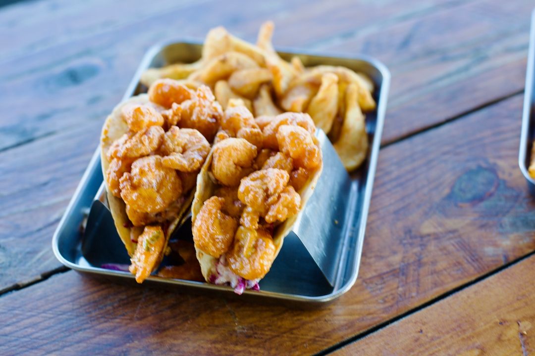 Island Grill - Grouper Reuben