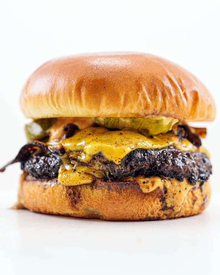 Happy Place Eatery 586 East Main Street - Western Bacon Smash Burger w ...