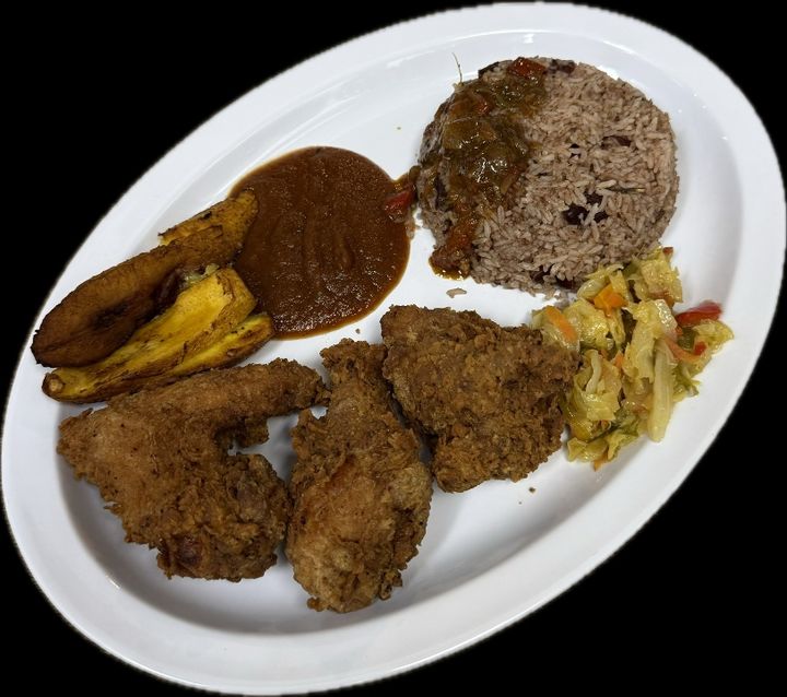 Tropical Fiyah 1651 North La Brea Avenue - Brown Stew Chicken
