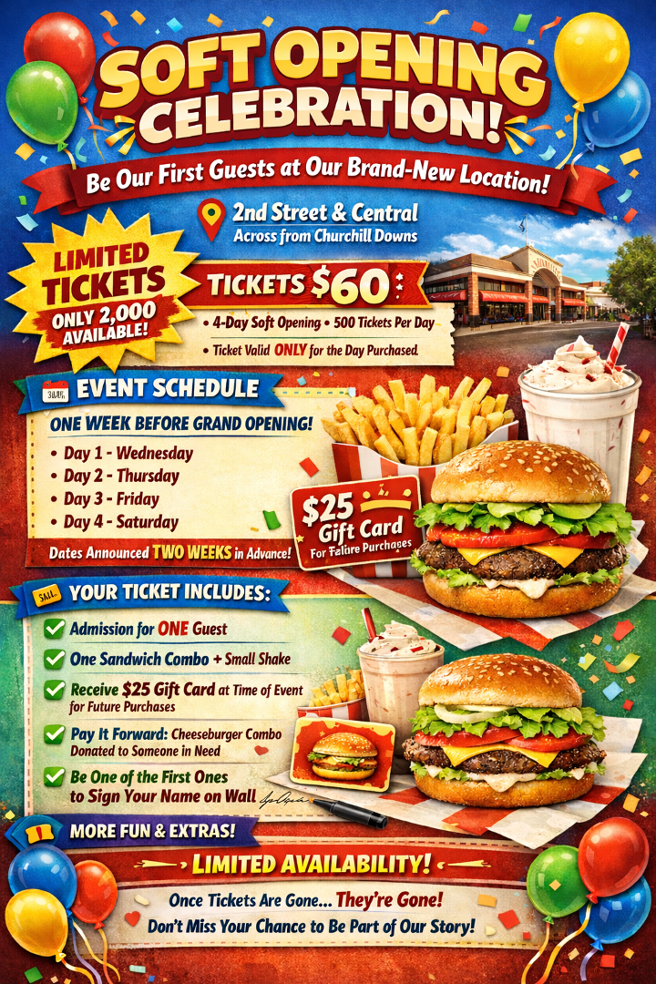 Weekend Burgers Restaurant 5600 National Turnpike - ROYAL CHEESEBURGER ...
