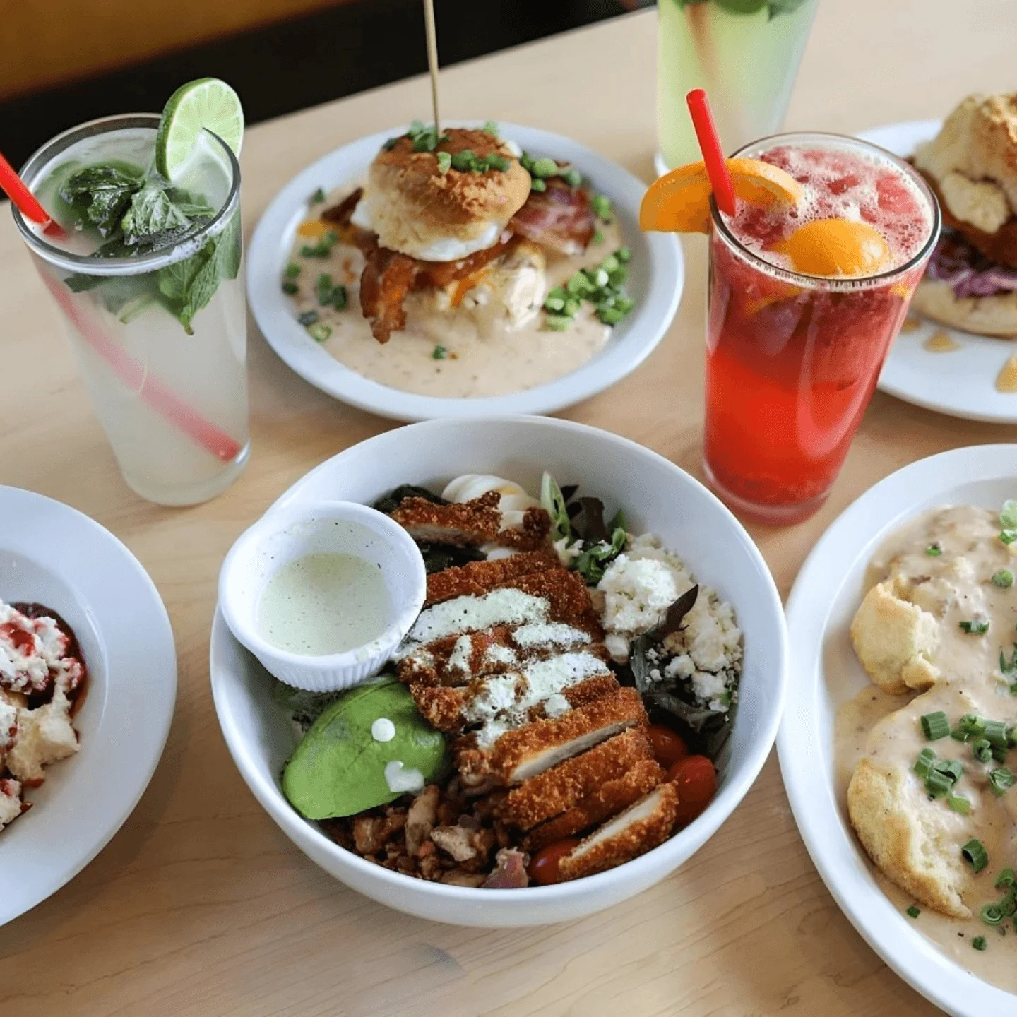 Sweet Lake Biscuits & Limeade