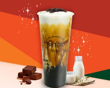 Irvine - Sesame Iron Goddess Cube Pearl Milk Tea 粉角黑芝麻鐵觀音奶茶