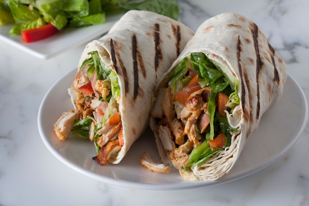 711 Market Street - Chicken Shawarma Wrap