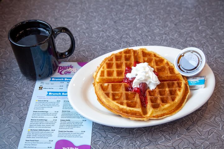 Belgian Waffle | The Purple Cow