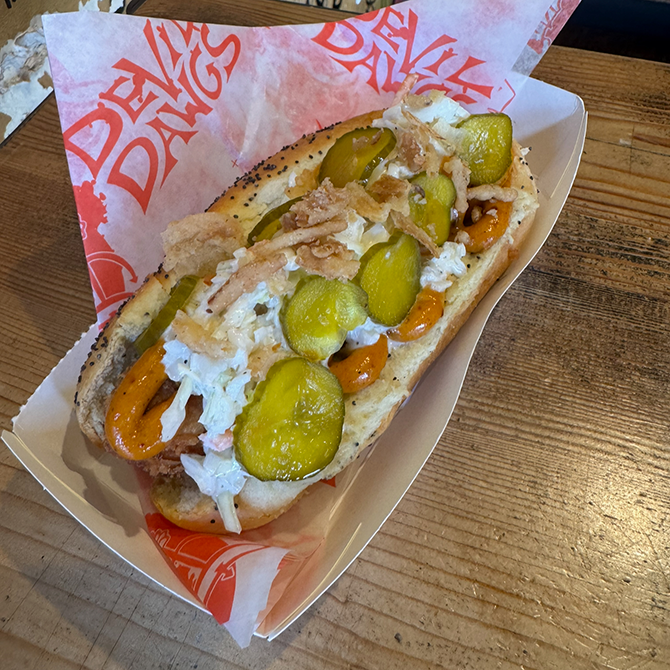 Devil Dawgs Wicker Park - Loaded Chili N Cheese Fries