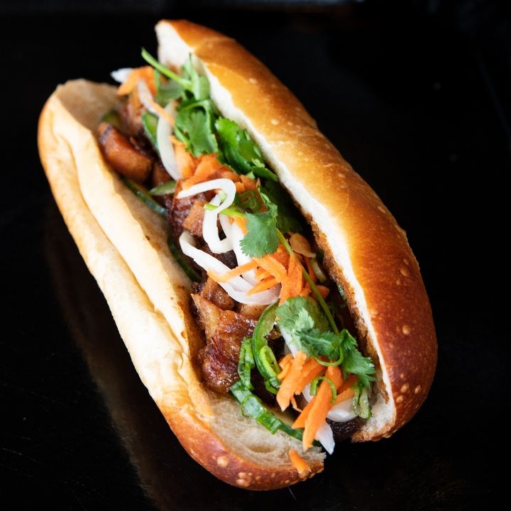 Pork Belly Banh Mi Combo | Cafe De L'asie