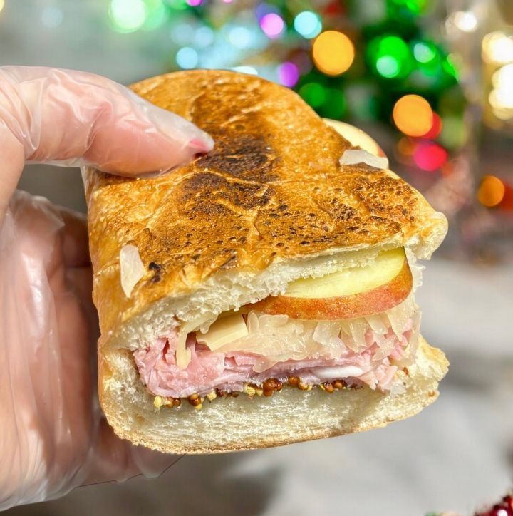 Quakertown Trolley Barn - 🍐Smashed Croissant: Pear and Burrata