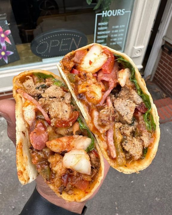 CAFE 1908 7 West Preston St - Veggie Wrap