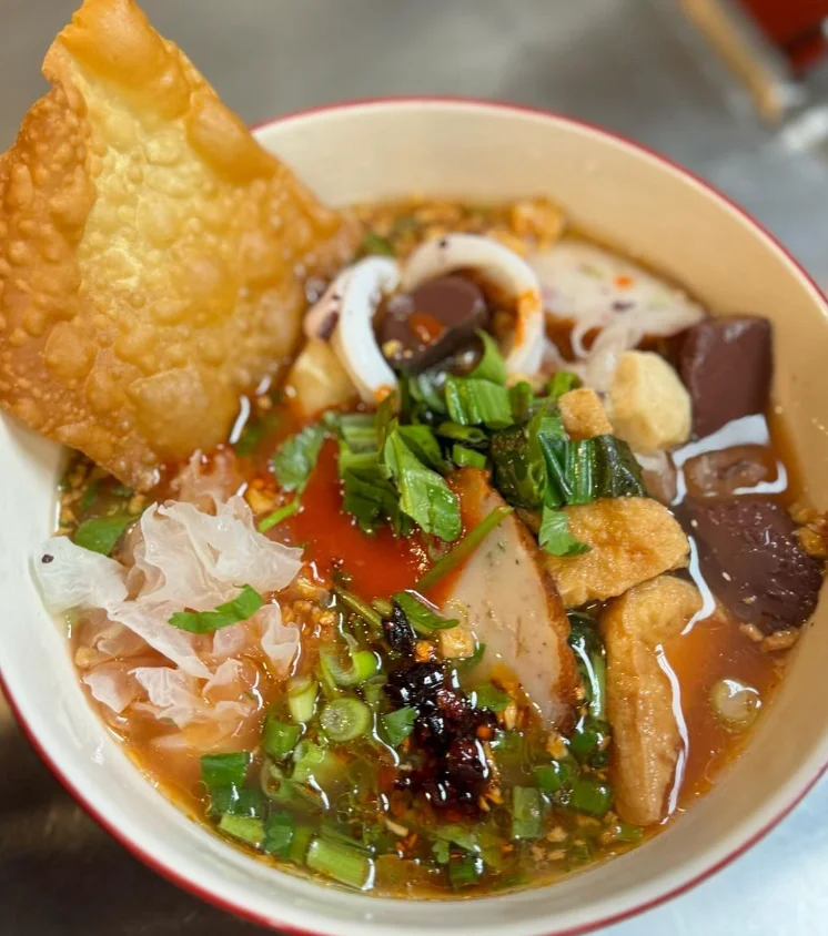 P Thai's Khao Man Gai and Noodles - Ba Mee Gai Yang