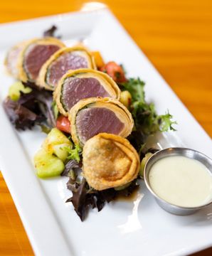 Leftovers Cafe - Tempura Rock ShrimpTacos