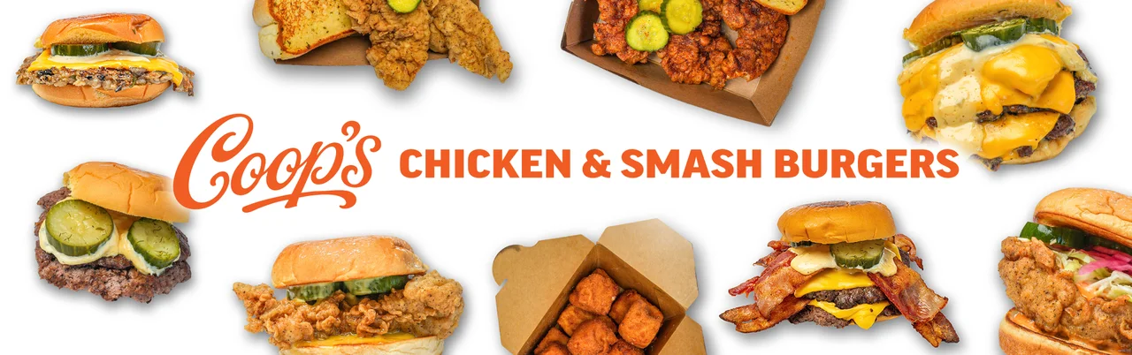 Coop's Chicken & Smash Burgers - Pickles - Choice of Bread & Butter or Dill