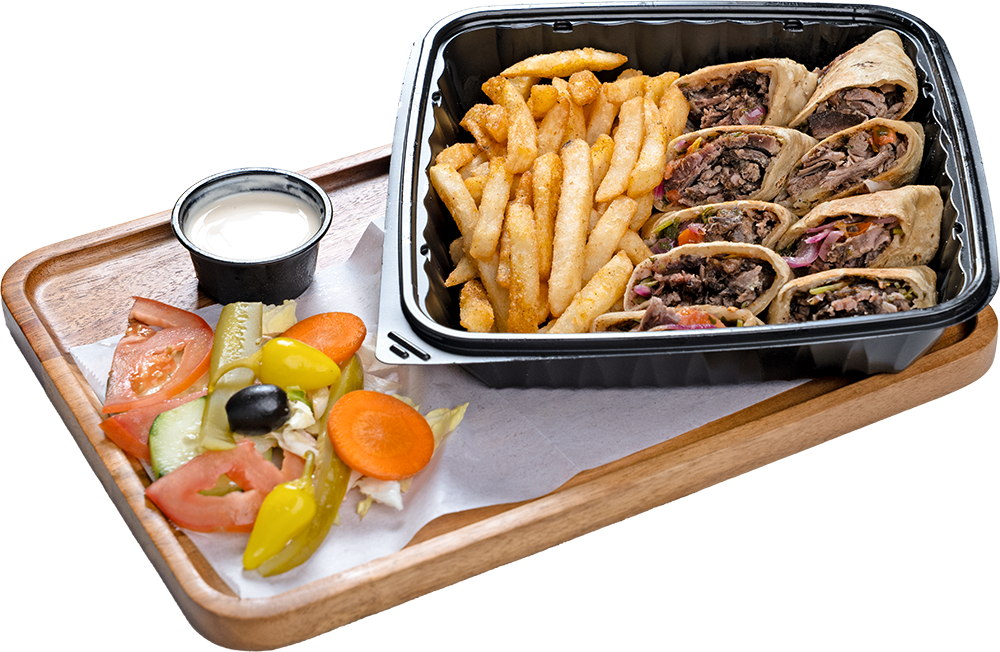 7184 N Abby St - Beef Kabob Plate