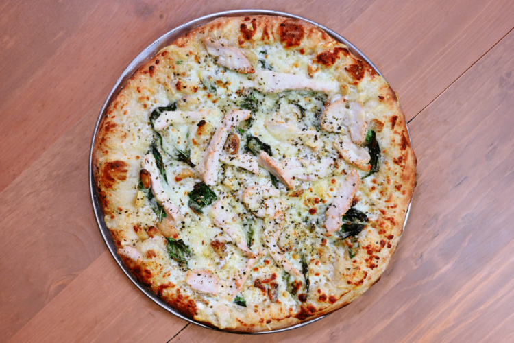 8" THE WHITE PIZZA | PaPPo's Pizzeria