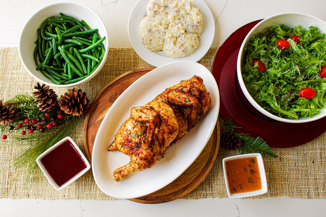 Meyerland - Spanish Chicken Romesco with 2 Sides