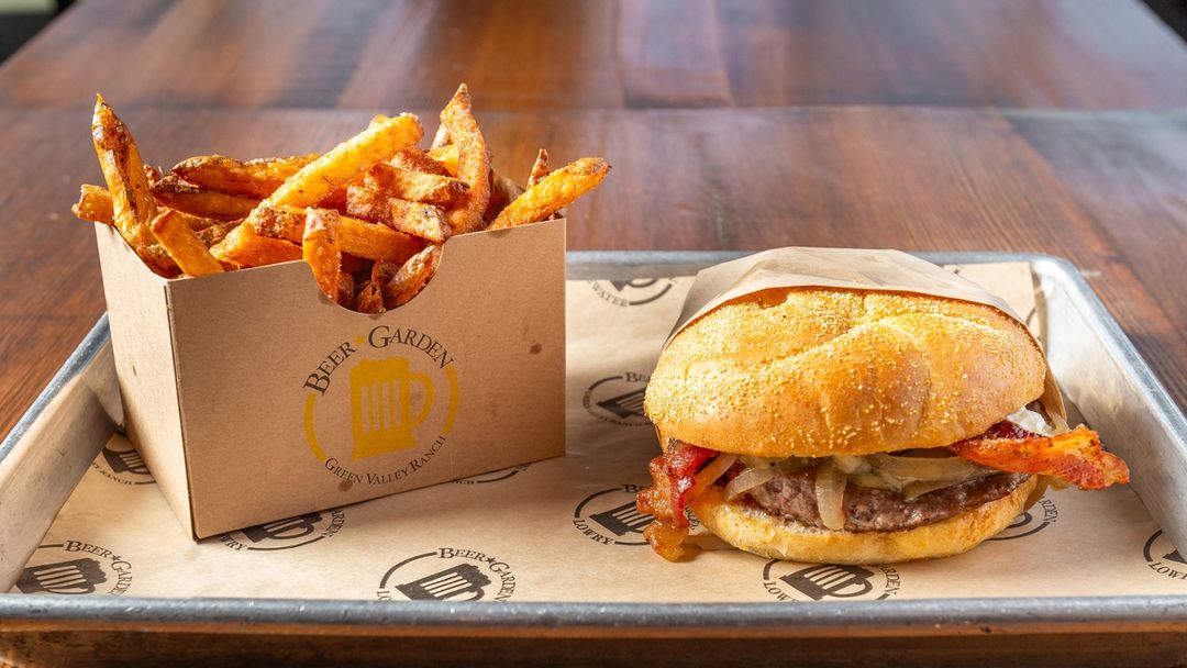 Green Valley Ranch Beer Garden - Carne Burrito