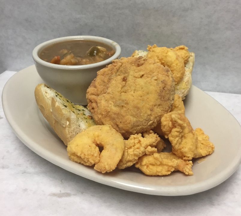Pontchartrain Po-Boys - Fried Shrimp