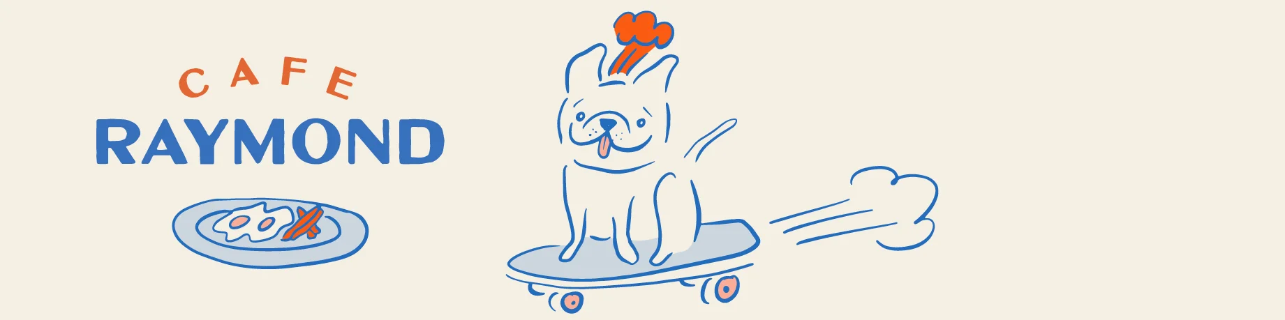 Cafe Raymond - Ham and Gruyere Croissant