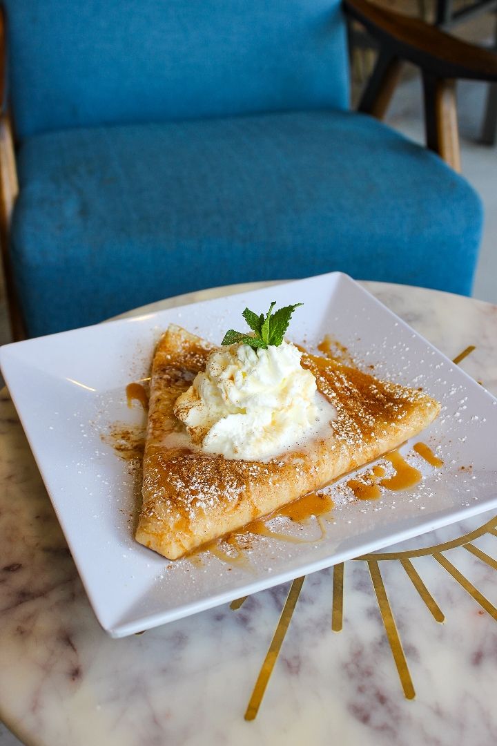 Coco Crepes Kingwood Kingwood - Pumpkin Creme Brulee Crepe