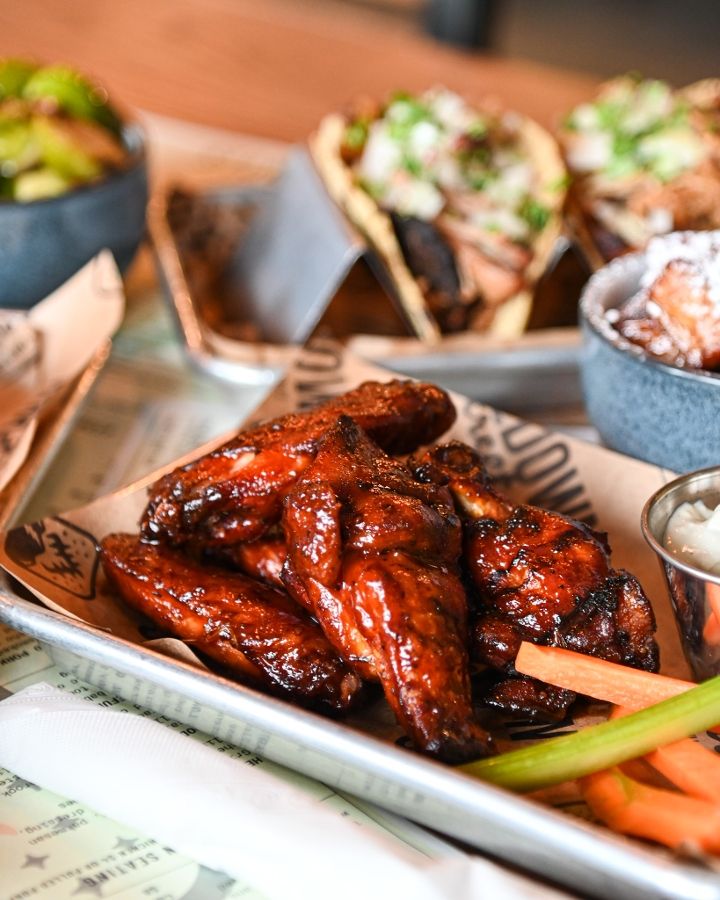 Shakedown Street BBQ & Grill @ Stowe Cider - Chips w/ Salsa & Guac