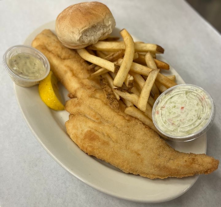 8900 Main Street - Broiled Haddock and Scallop Dinner