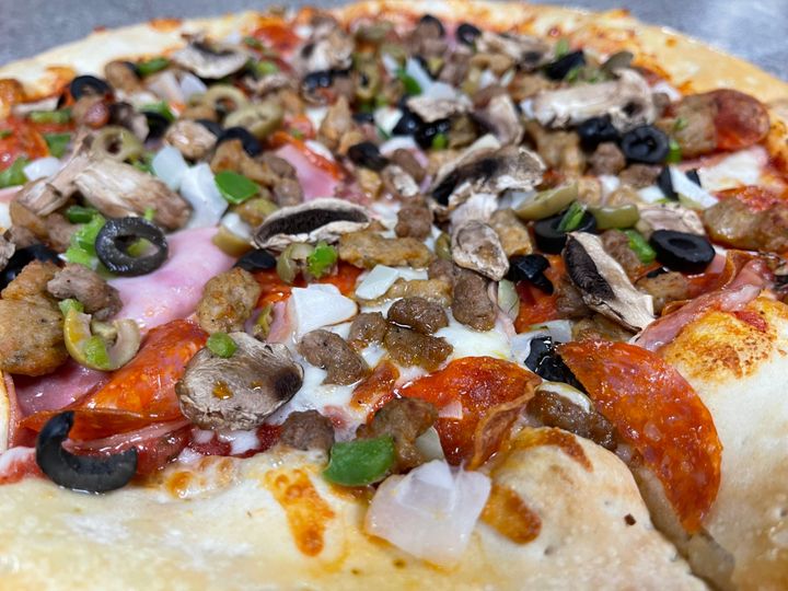 12" Galaxy Supreme Pizza | MAAR’s Pizza & More