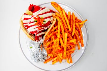 Pita Mediterranean Street Food Winter Garden Orlando, FL - Spicy Sujuk ...