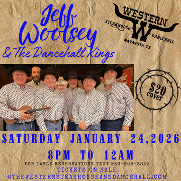 The Western Steakhouse & Dancehall - JODY NIX 2.7.26